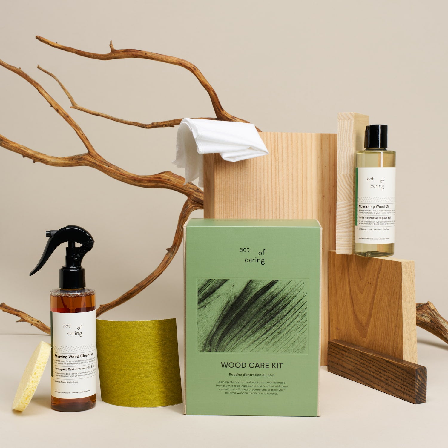 WOOD CARE KIT – Act of Caring